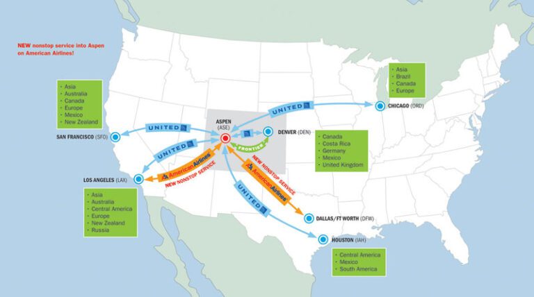 What Airlines Fly into Aspen Snowmass Airport? – Aspen Snowmass Real Estate